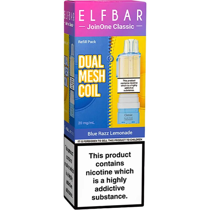 Buy Blue Razz Lemonade Elf Bar JoinOne15 Pods Online