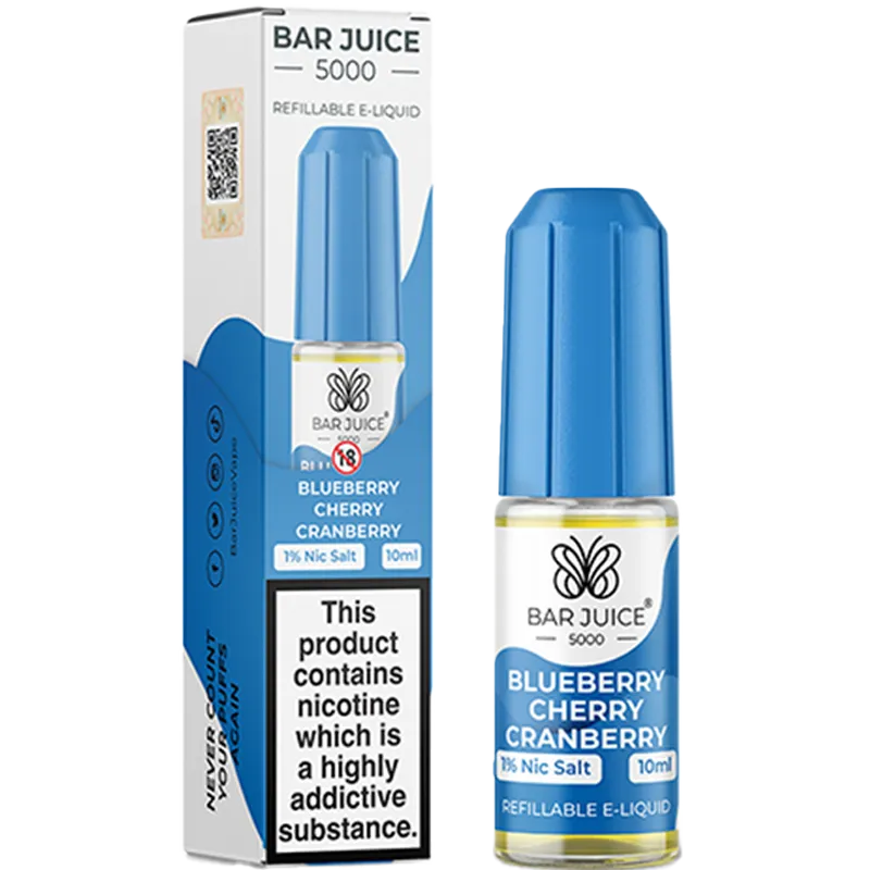Buy Bar Juice 5000 Blueberry Cherry Cranberry E-Liquids