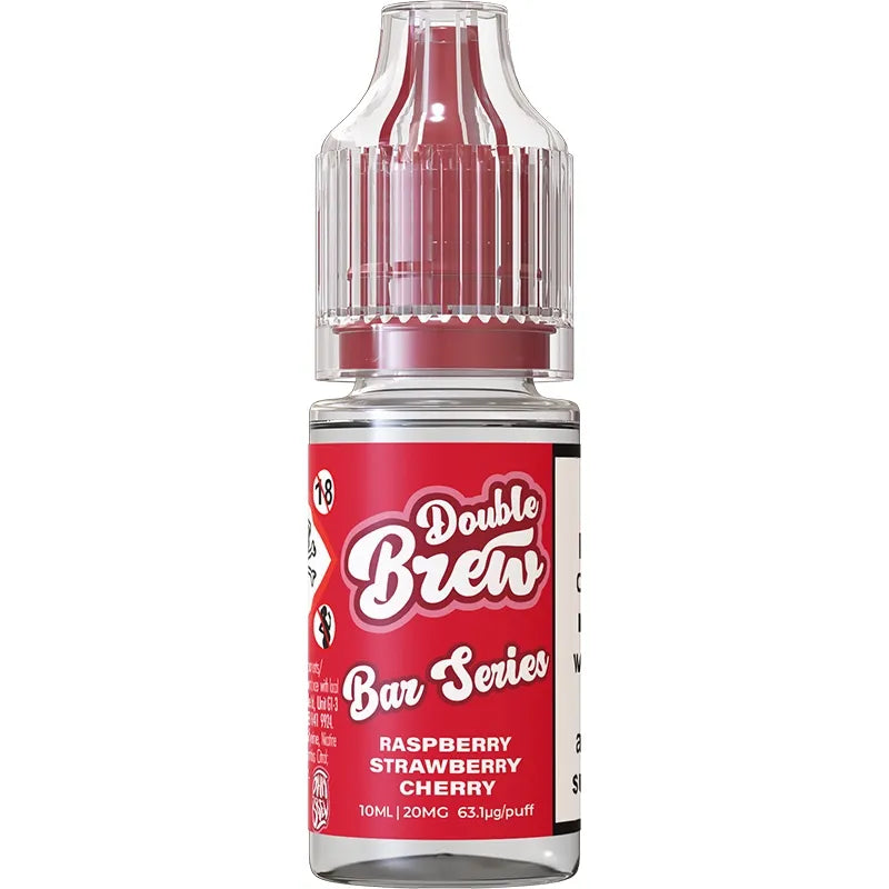 Buy Double Brew Raspberry Strawberry Cherry E-Liquid Online