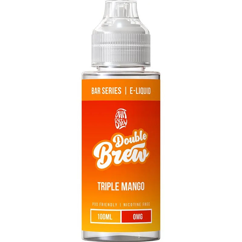Buy Double Brew Triple Mango E-Liquids | Free Delivery