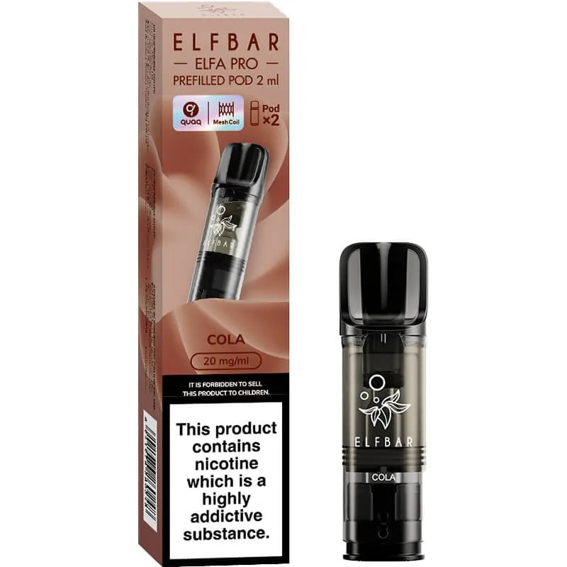 Buy Elf Bar ELFA PRO Cola Pods Online | Free Delivery