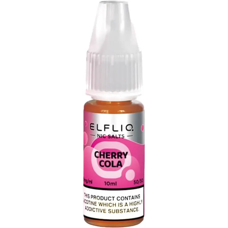 Buy ELFLIQ Cherry Cola E-Liquids | 3 For £10 | Free Delivery