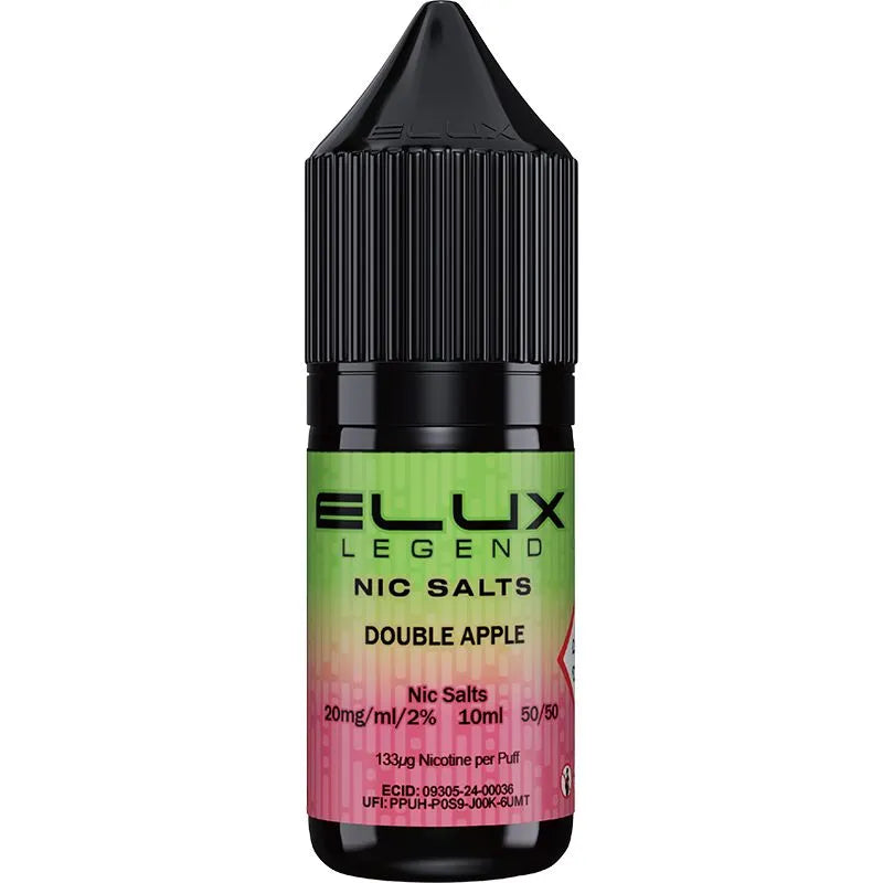 Buy ELUX Legend Nic Salt Double Apple E-Liquids Online