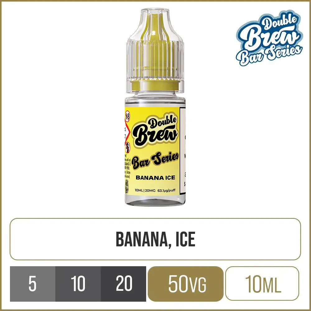 Buy Double Brew Bar Series Banana Ice E-Liquids | 3 For £10