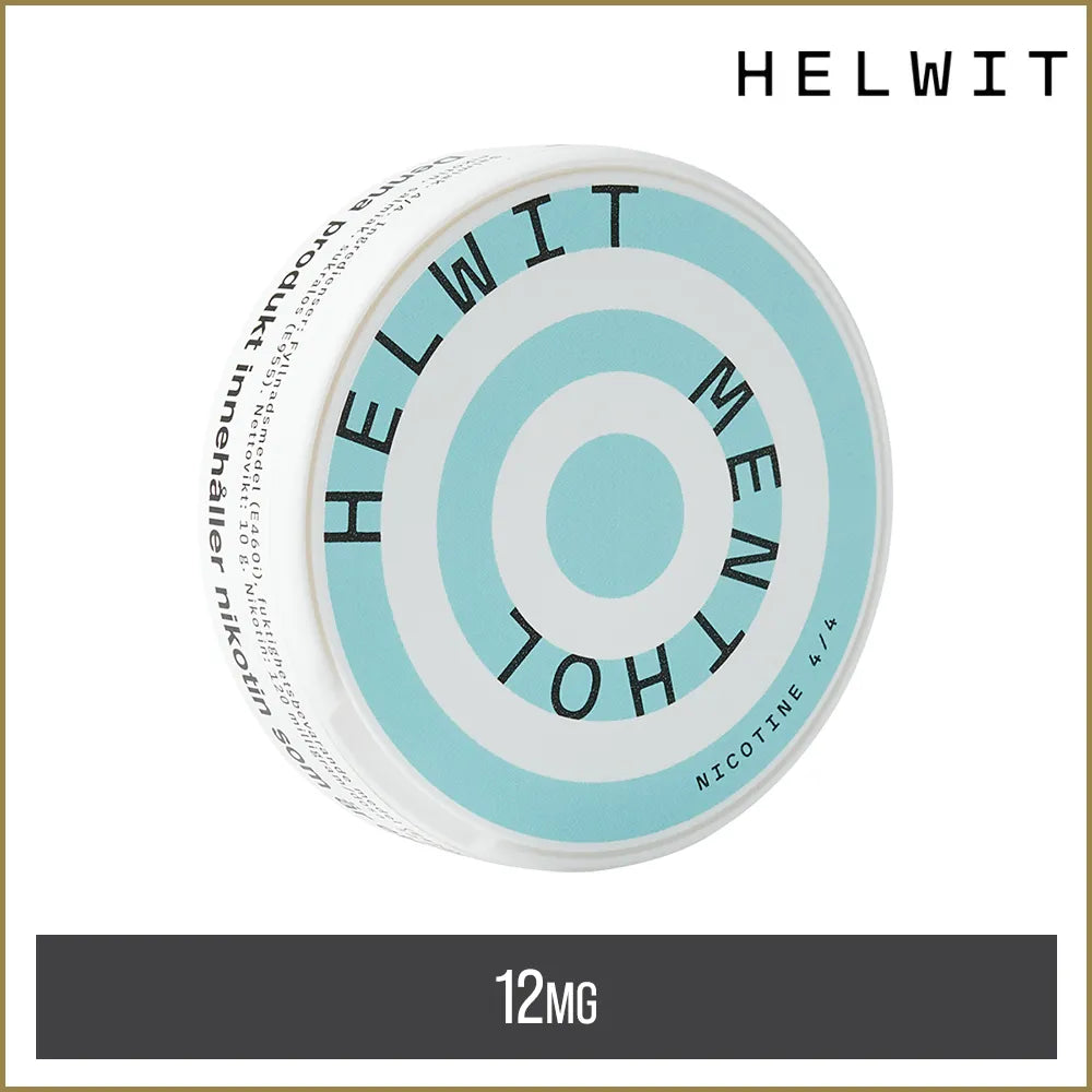 Buy Helwit Menthol Nicotine Pouch Online | Same Day Delivery