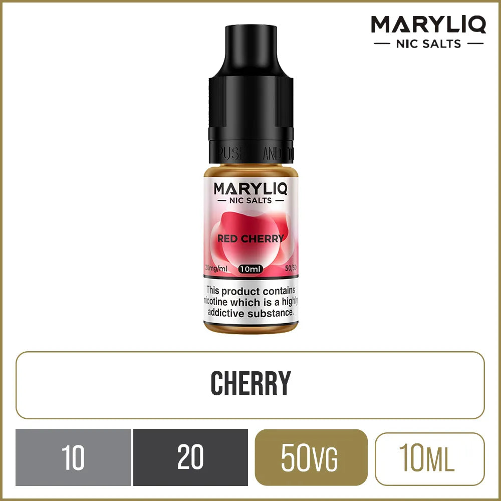 Buy MARYLIQ by Lost Mary Red Cherry E-Liquid Online