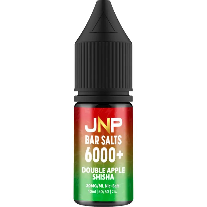 Buy JNP Bar Salts 6000+ Double Apple Shisha E-Liquids Online