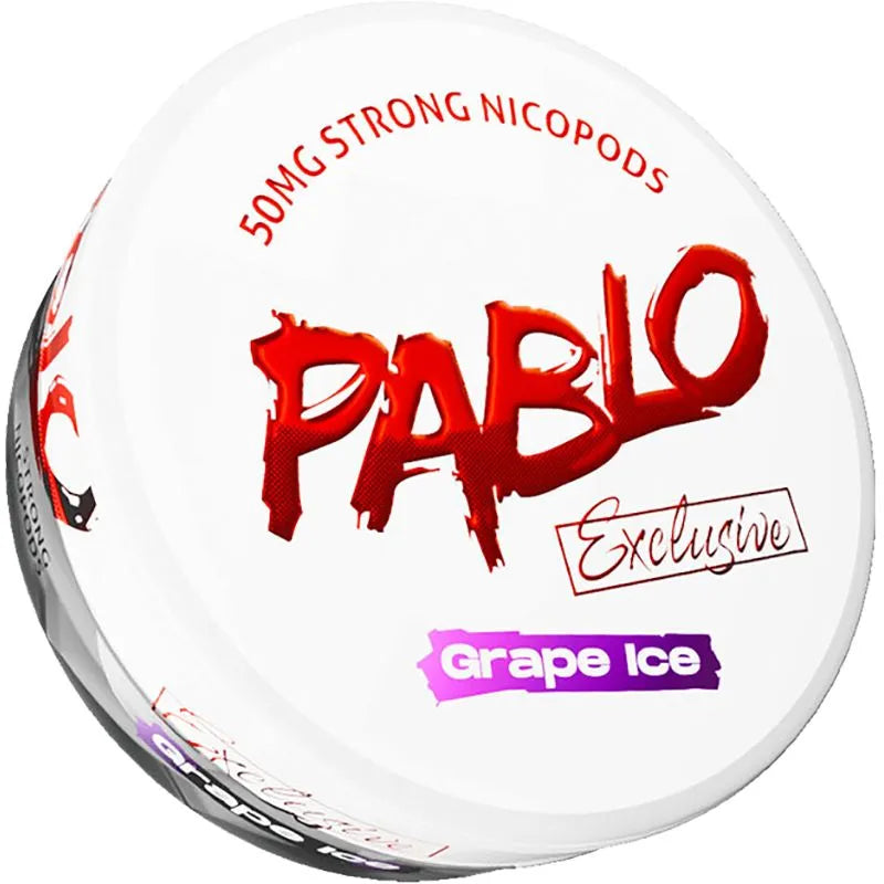 Buy Pablo Exclusive Grape Ice Nicopod Nicotine Pouches