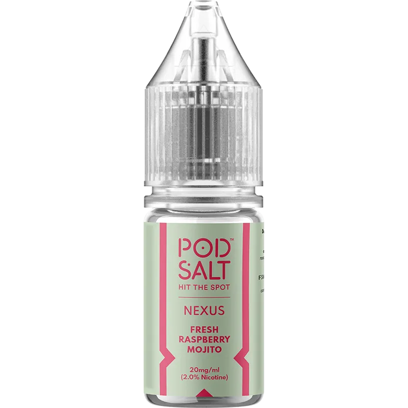 Buy Pod Salt Nexus Fresh Raspberry Mojito E-Liquid Online
