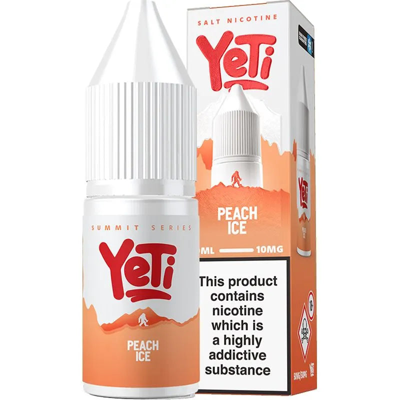 Buy Yeti Summit Series Peach Ice E-Liquid - Free Delivery