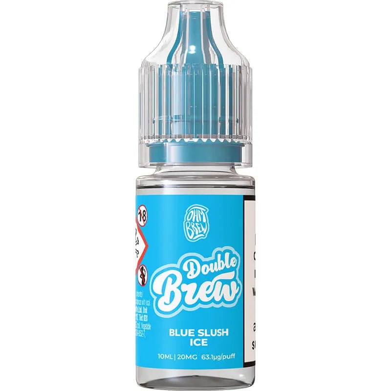 Double Brew Blue Slush Ice E-Liquids | 3 For £10 | 5 For £15
