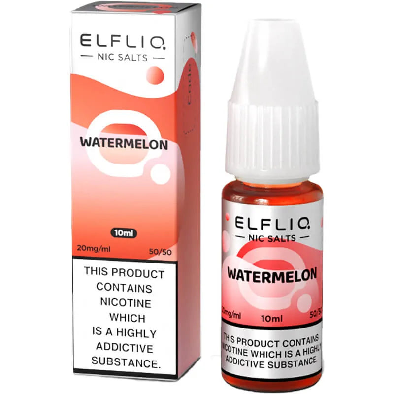 Buy Watermelon ELFLIQ Vape Juice - Free Delivery | 4 For £10